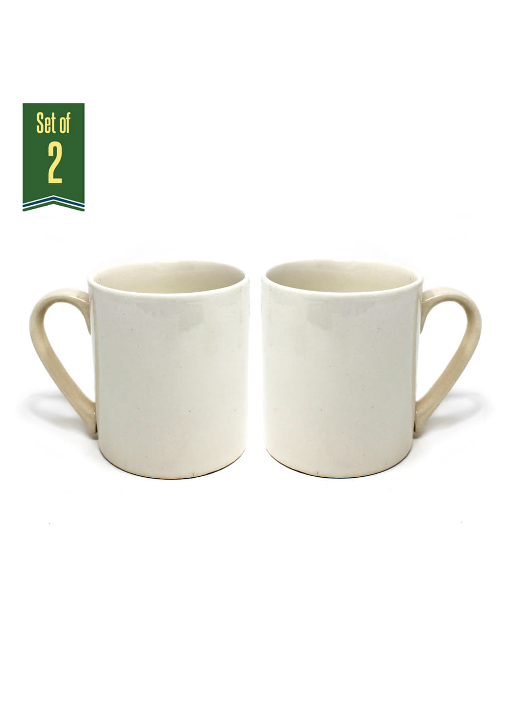 Get White Pearl Coffee Mug (Set of 2) at ₹ 399 | LBB Shop