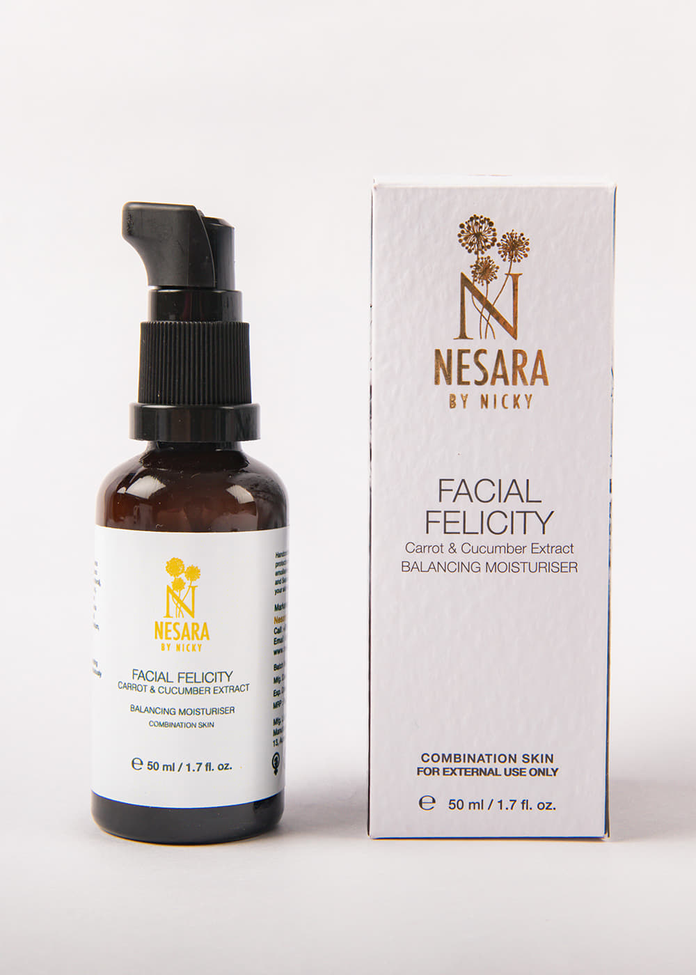 Get Facial Felicity Carrot & Cucumber Extracts Moisturiser (50ml) at ...