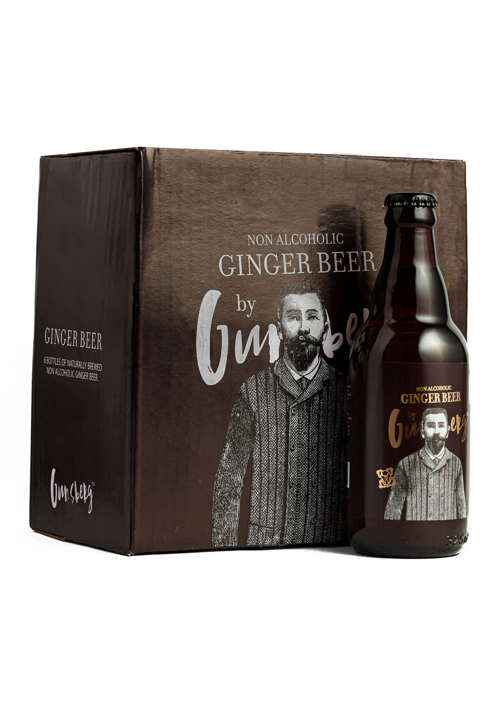 Get Non-Alcoholic Ginger Beer - Pack of 6 (325ml Each) at ₹ 590 | LBB Shop