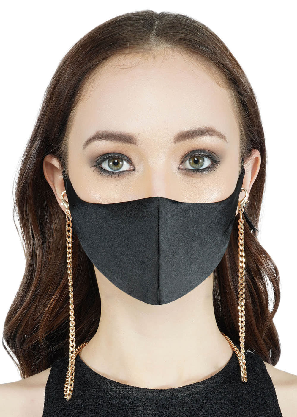 Get Heavy Gold Chain Mask at ₹ 590 | LBB Shop