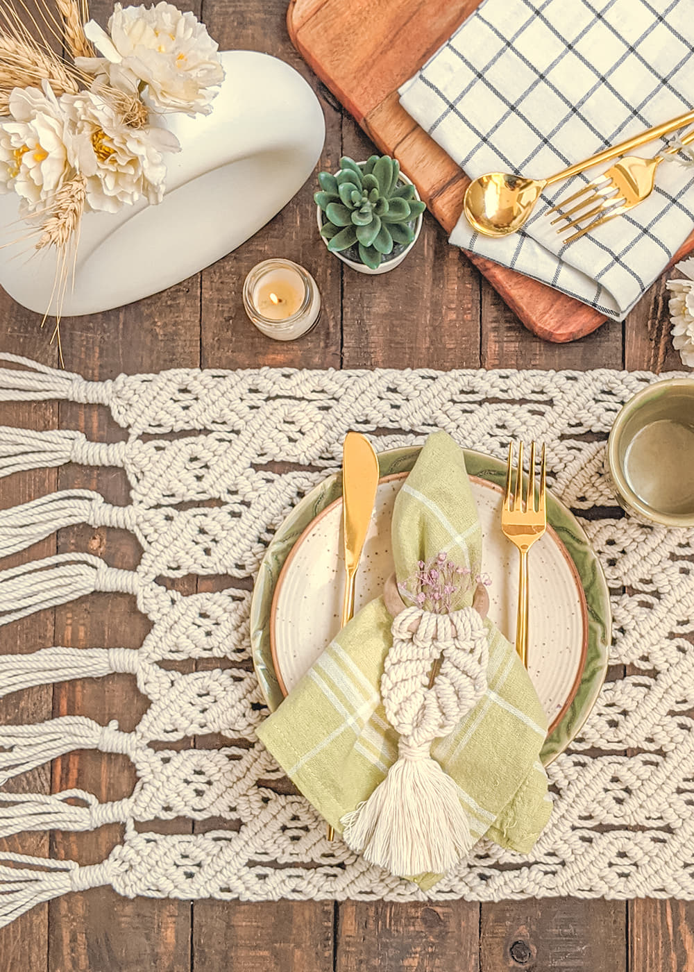 Get Boho Table Mats- Set of 2 at ₹ 1015 | LBB Shop