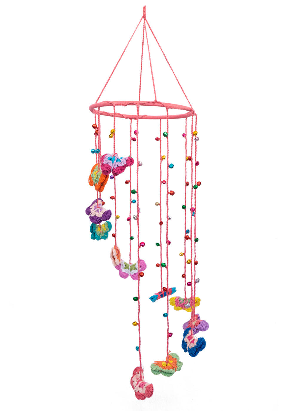 Get Butterfly Crochet Wind Chimes for Home at ₹ 1349 | LBB Shop