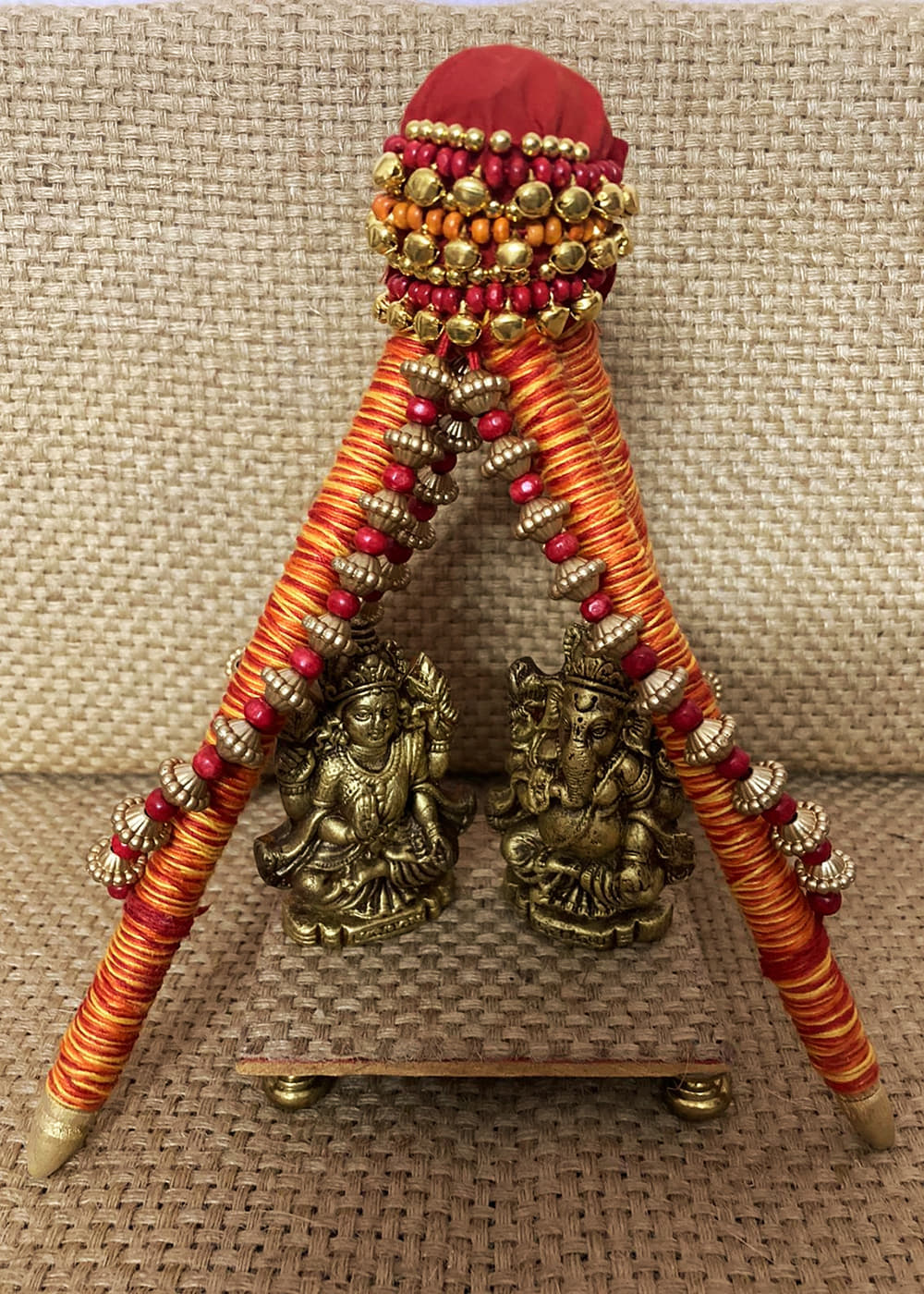 Get Laxmi Ganesh Taper Stand at ₹ 3500 | LBB Shop