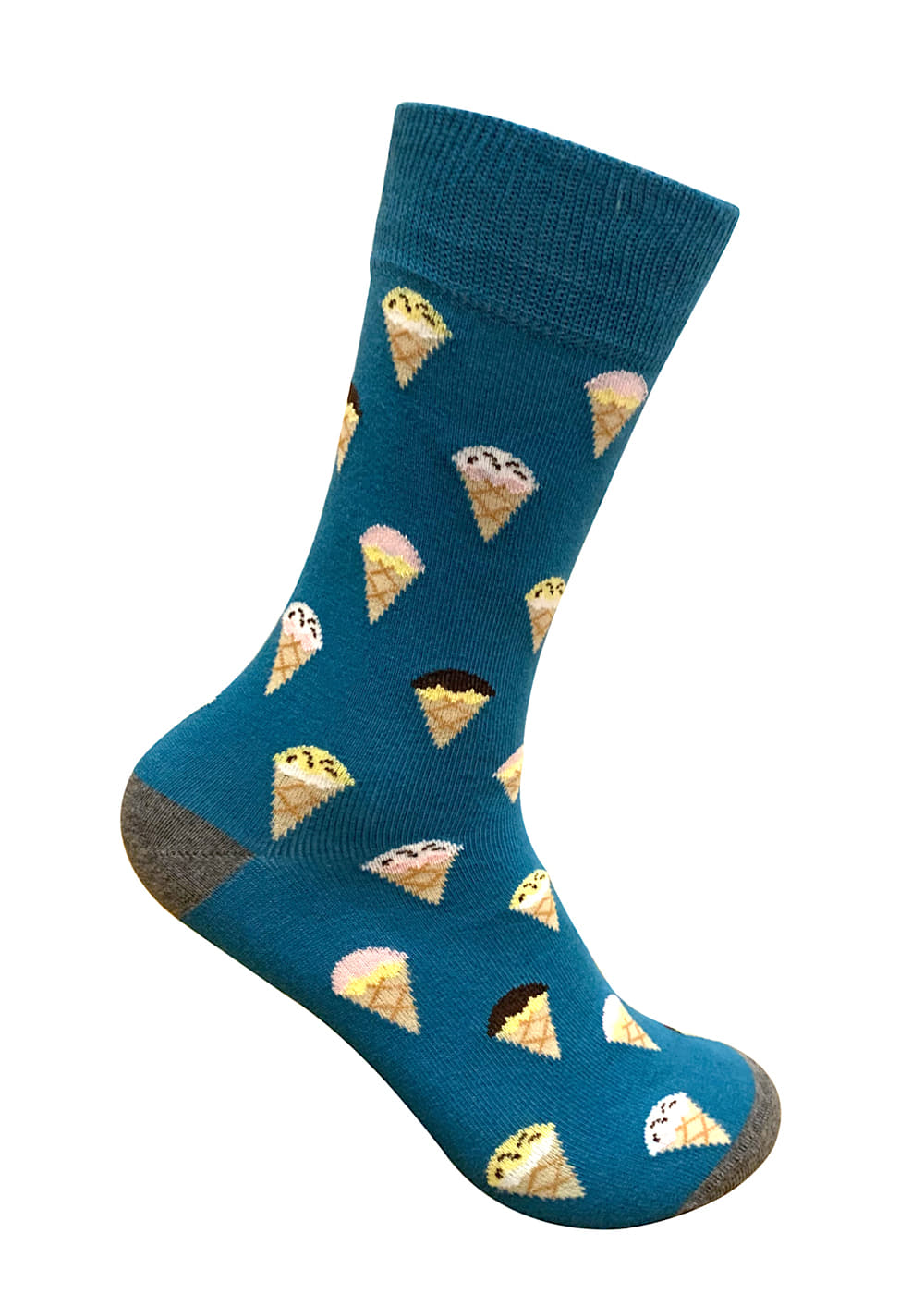 Get Double Scoop Ice Cream Graphic Crew Socks at ₹ 399 | LBB Shop