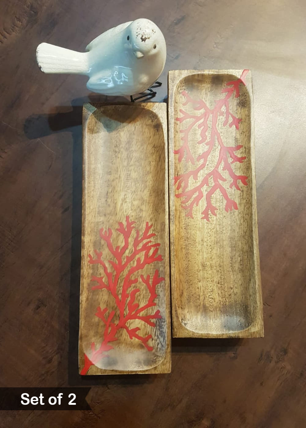 Get My Coral Tray - Set Of 2 at ₹ 1850 | LBB Shop