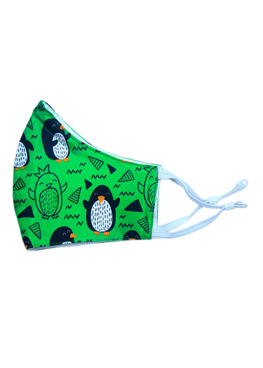 Get Popping Penguins Silk Mask at ₹ 600 | LBB Shop