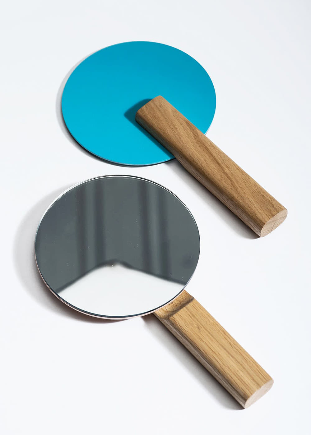 Get Paddle Vanity Mirror (Wood) at ₹ 1199 | LBB Shop