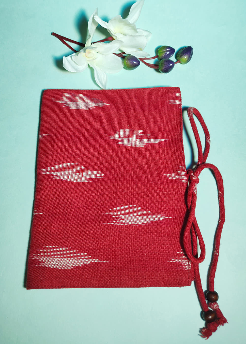 Get Mask Holder Red With Ties at ₹ 380 | LBB Shop